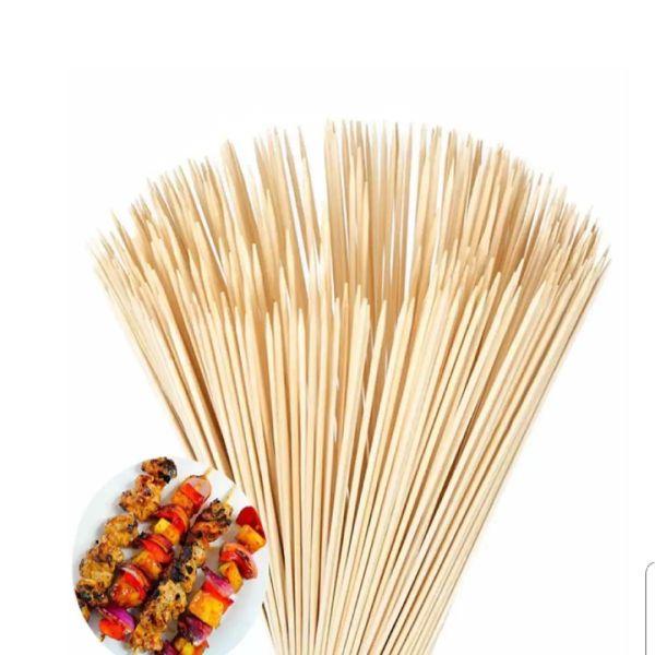 Disposable Cutlery Satay Sticks Skewers- 6″ (inch) Brown – Suppdock